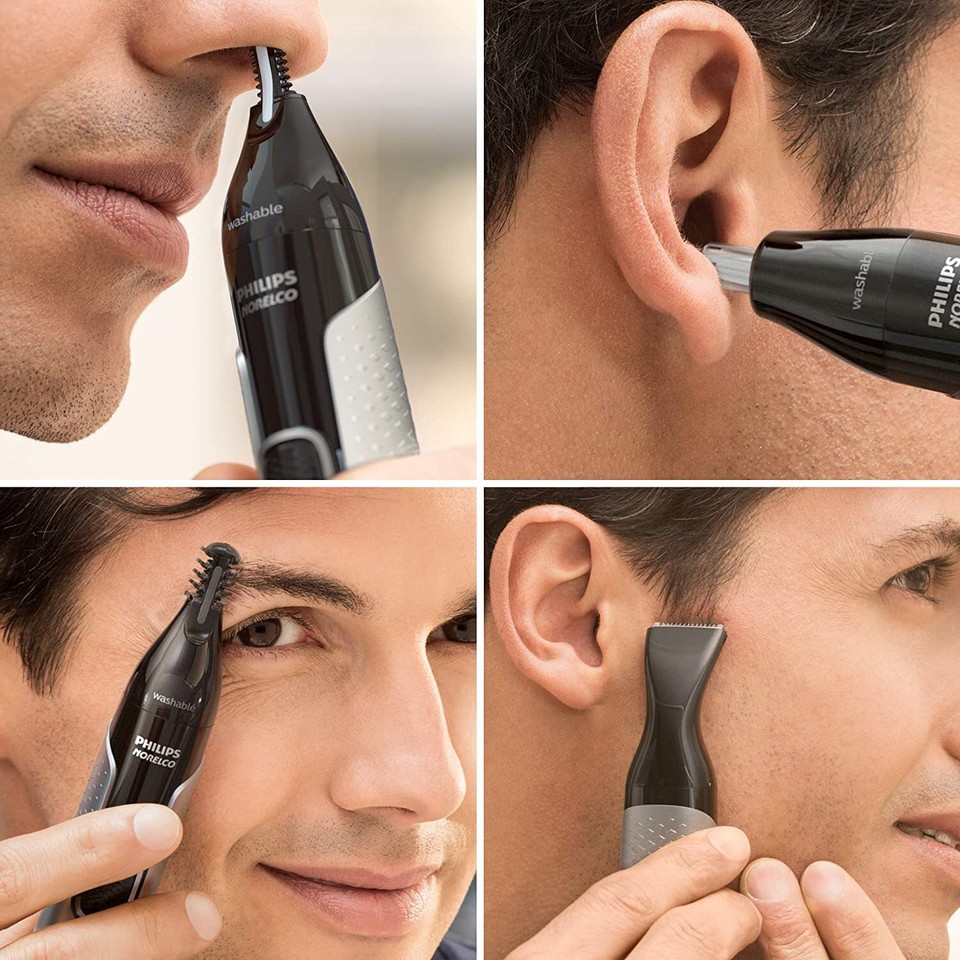 Philips Norelco Nose Trimmer 5000, For Nose, Ears, Eyebrows, , NT5600 ...