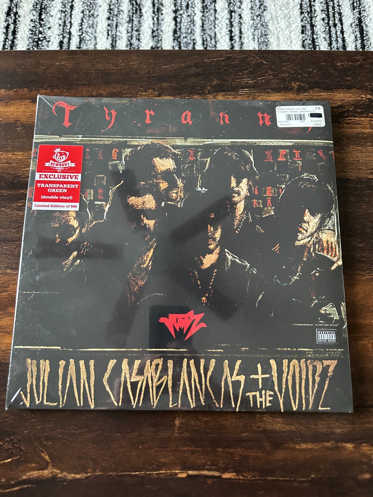 Julian Casablancas + The Voidz Tyranny RARE SEALED VINYL Green Vinyl ...