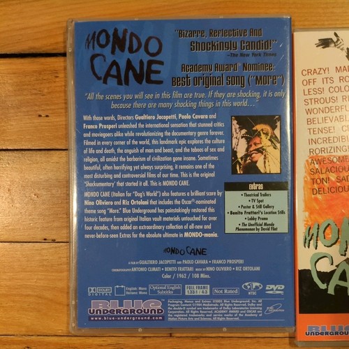 The Mondo Cane Collection (7of 8 DVDs) OOP Blue Underground (no ...