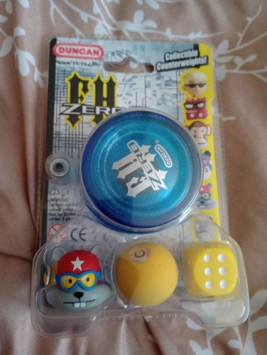 Duncan FH Zero Blue Glitter YoYo 2007 New In Package 3583 series | eBay