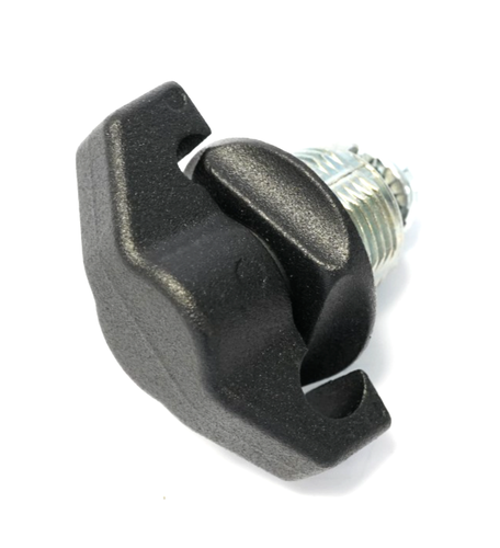 ALLEGIS 241685 BLACK PADLOCKABLE ENCLOSURE WING KNOB QUARTER TURN LATCH ...