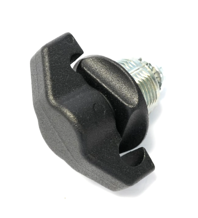 ALLEGIS 241685 BLACK PADLOCKABLE ENCLOSURE WING KNOB QUARTER TURN LATCH ...