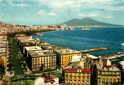Panorama Naples Italy Postcard | eBay
