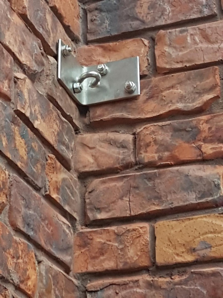 Brick Wall Corner Bracing Repairing Cracks In Walls How To Guide