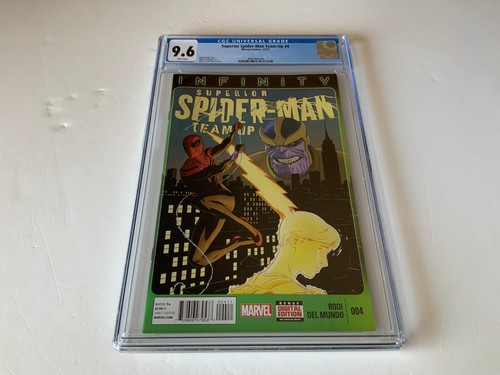 SUPERIOR SPIDER-MAN TEAM-UP 4 CGC 9.6 THANOS NYC COVER MARVEL COMIC ...