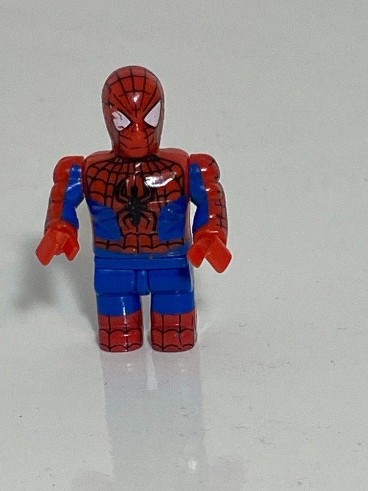 1x Mini-figure - Mega Bloks - 2" Spider-Man Red Blue Classic suit - VG ...