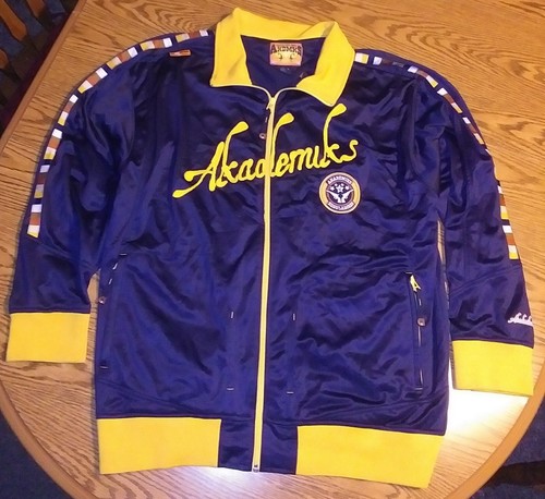 Akdmks Akademiks Reguladores Black/Gold Jacket Mens Size 2XL | eBay