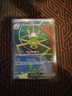 Pokémon TCG Spidops ex Scarlet & Violet Base Set 243/198 Holo Special ...