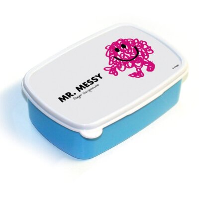 Mr Men Lunch Box Mr Messy School Picnic Travel Kitchen Food Storage ...