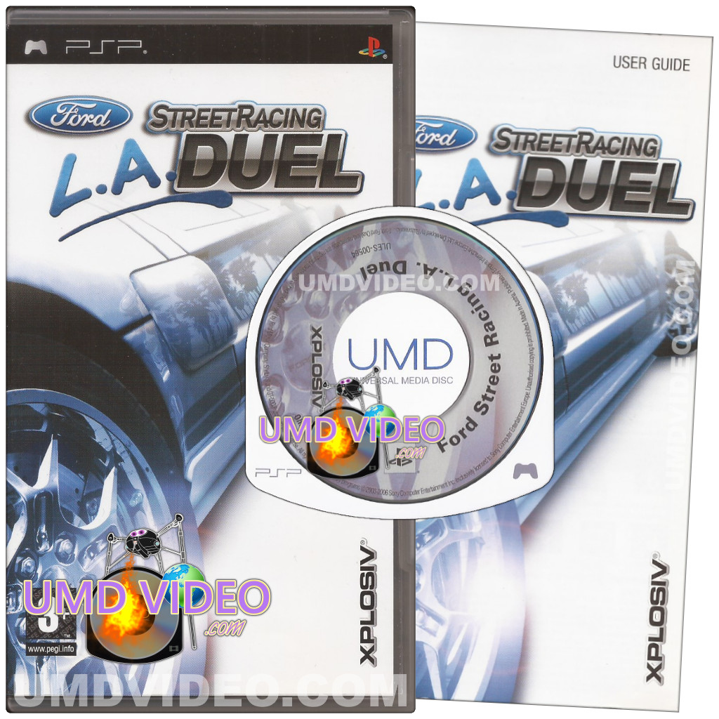 Ford StreetRacing: L.A. Duel PSP - Prix - Photo - Présentation