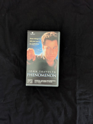 Phenomenon (VHS, 1997) Unopened/Factory Sealed | eBay Australia