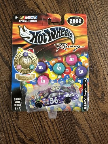 Hot Wheels Racing Ken Schrader #36 2002 M&M s Global Color Vote Purple ...