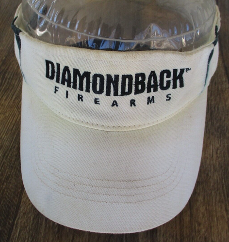 Diamondback DB Firearms STRAP back RARE Hat Weapons Guns VTG VISOR #12 ...