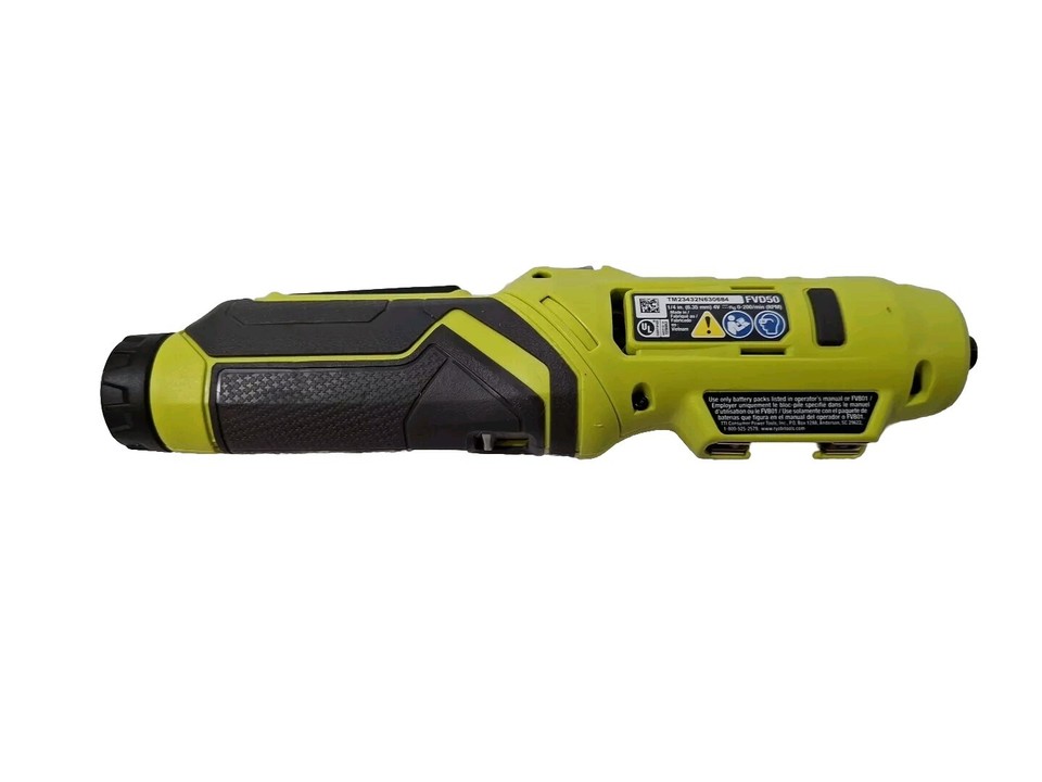 Ryobi USB 4-Volt Lithium Screwdriver With Pivoting Head FVD50 T1-3 | eBay