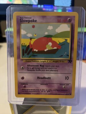 Pokémon TCG Slowpoke Team Rocket 67 Regular Unlimited Common LP | eBay