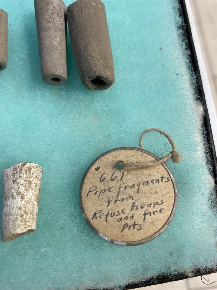 MLC s3106 (130+) Old Iroquois Indian Pipes New York Ny Artifacts X Tutton | eBay