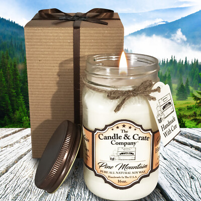Pine Mountain Scented With Fraser Fir and Blue Spruce Infused With ...