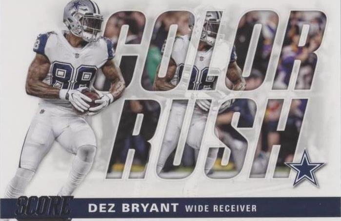2017 Score - Color Rush Dez Bryant #14 for sale online | eBay