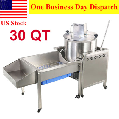 30/90QT Corn Making Machine Commercial Automatic Popcorn Machine ...