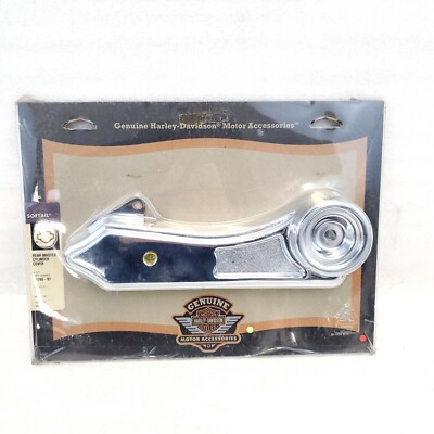 Genuine Harley-Davidson Chrome Rear Master Cylinder Cover FX Softail ...