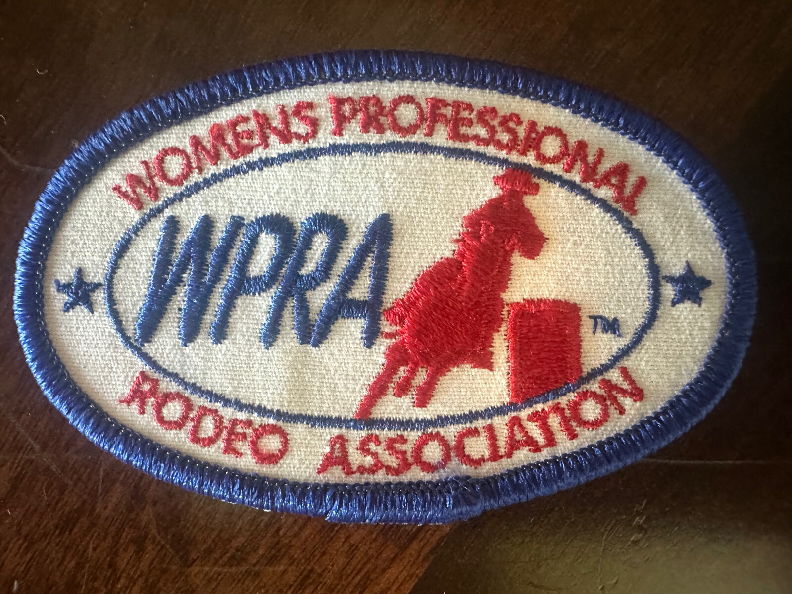WPRA Women's Professional Rodeo Assoc. Embroidered Patches Set of 2 | eBay