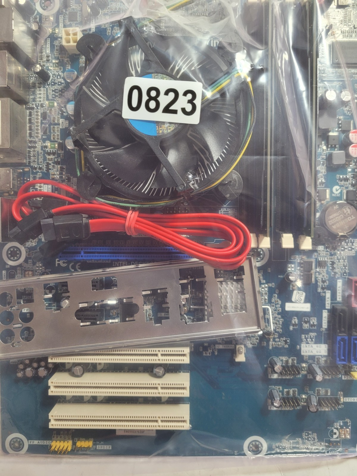 Intel DH67BL Desktop Board w/i5-2310@2.90GHz, 8GB RAM, IO Shield #0823 ...