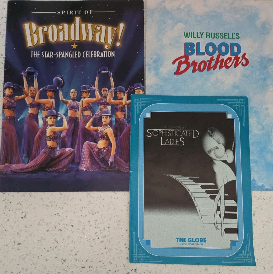 Bundle West End Musical Programmes Theatre Programmes | eBay UK