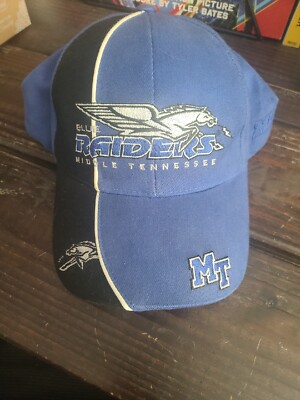 Middle Tennessee State University Blue Raiders MTSU Zephyr Adjustable ...