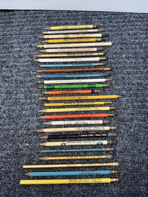 Vintage Lot of 27 Texas Advertising Pencils | eBay