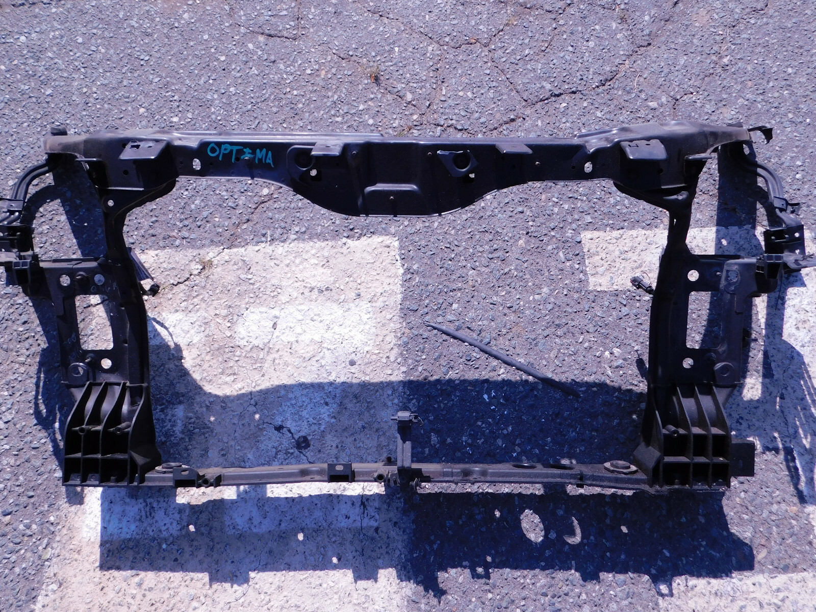 2012-2013 KIA OPTIMA CONDENSER CORE SUPPORT FAN RADIATOR ASSEMBLY 12-13 ...