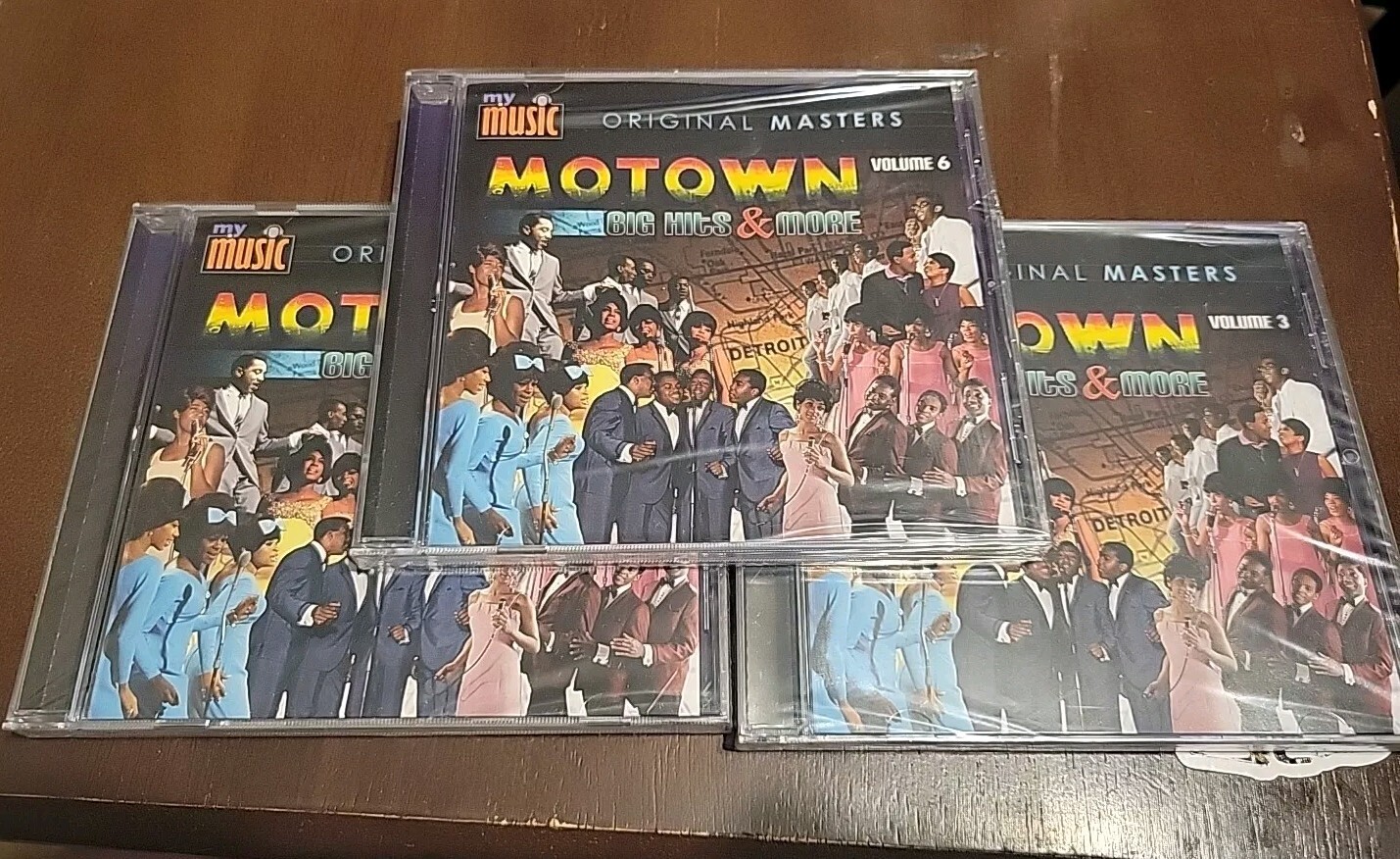 Motown Big Hits & More Original Masters Lot of 3 CDs Volume 2, 3 & 6 ...
