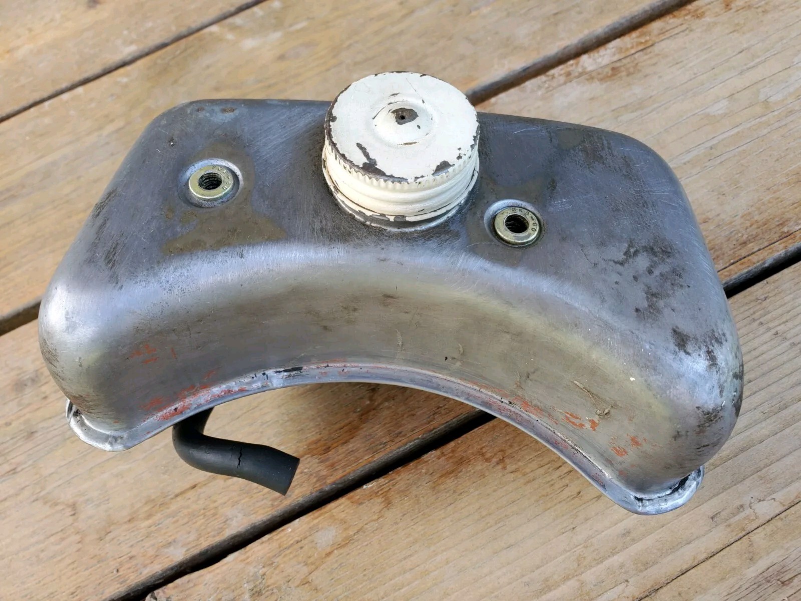 Vintage Clinton Outboard Small Engine Fuel Gas Tank | eBay