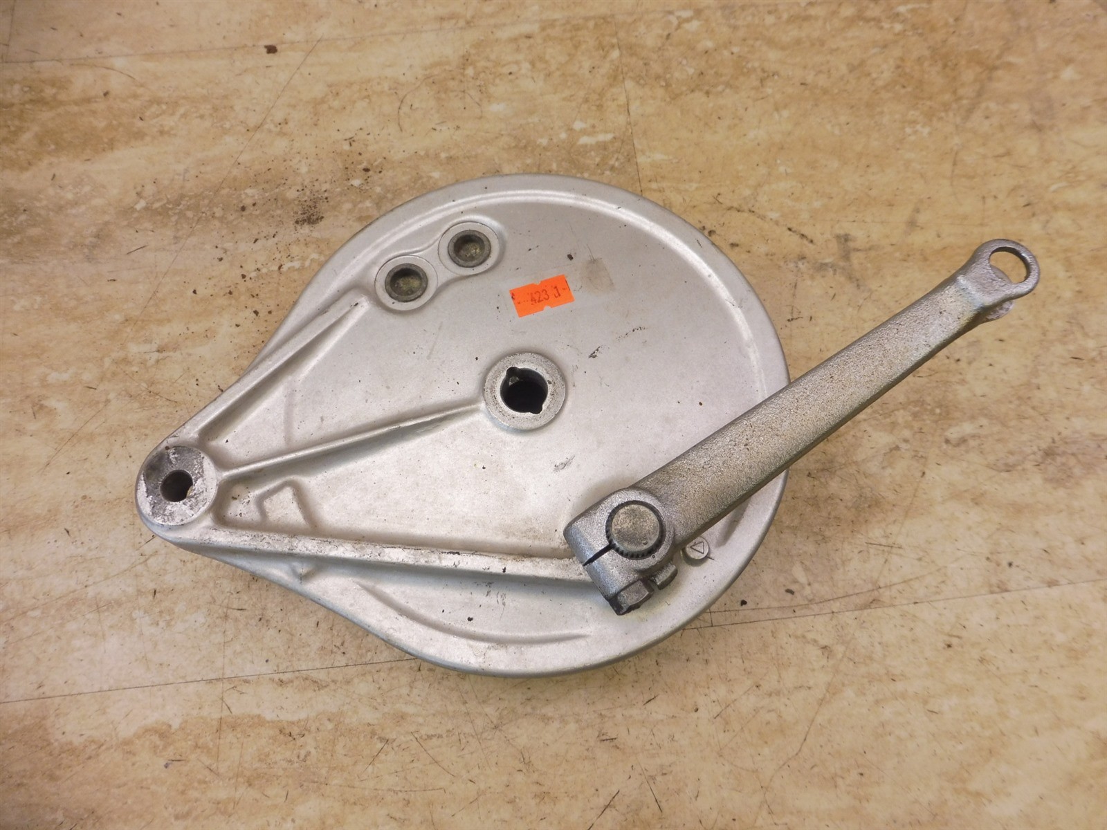 1982 Honda GL500 GL 500 Silverwing H423-1' rear wheel brake plate | eBay