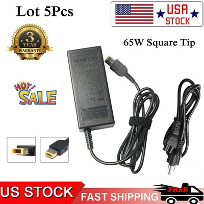 Lot 5 Adapter AC Charger For Lenovo ThinkPad X240 X240s X250 X260 X270 ...
