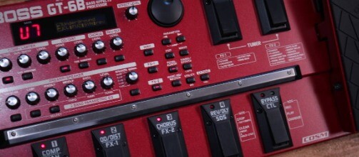 Boss GT-6B Multi Bass Guitar Effects Processor Pedal Used Main unit ...