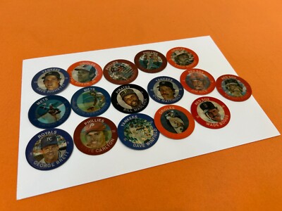 MLB 7-11 SUPER STAR SPORTS COINS (1985) - BASEBALL RIPKEN BOGGS POGS ...