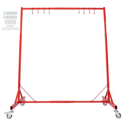 Painting Rack Automotive Paint Stand 8 Hooks Adjustable For Painting ...