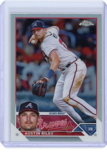 2023 Topps Chrome Austin Riley Refractor - Atlanta Braves | eBay