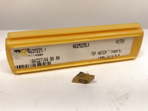 KENNAMETAL NG2M225LK New Carbide Inserts Grade KC730 4pcs | eBay