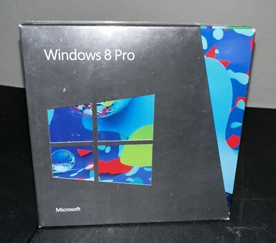 Microsoft Windows 8 Professional Full/Upgrade 32Bit & 64Bit DVD MS WIN ...