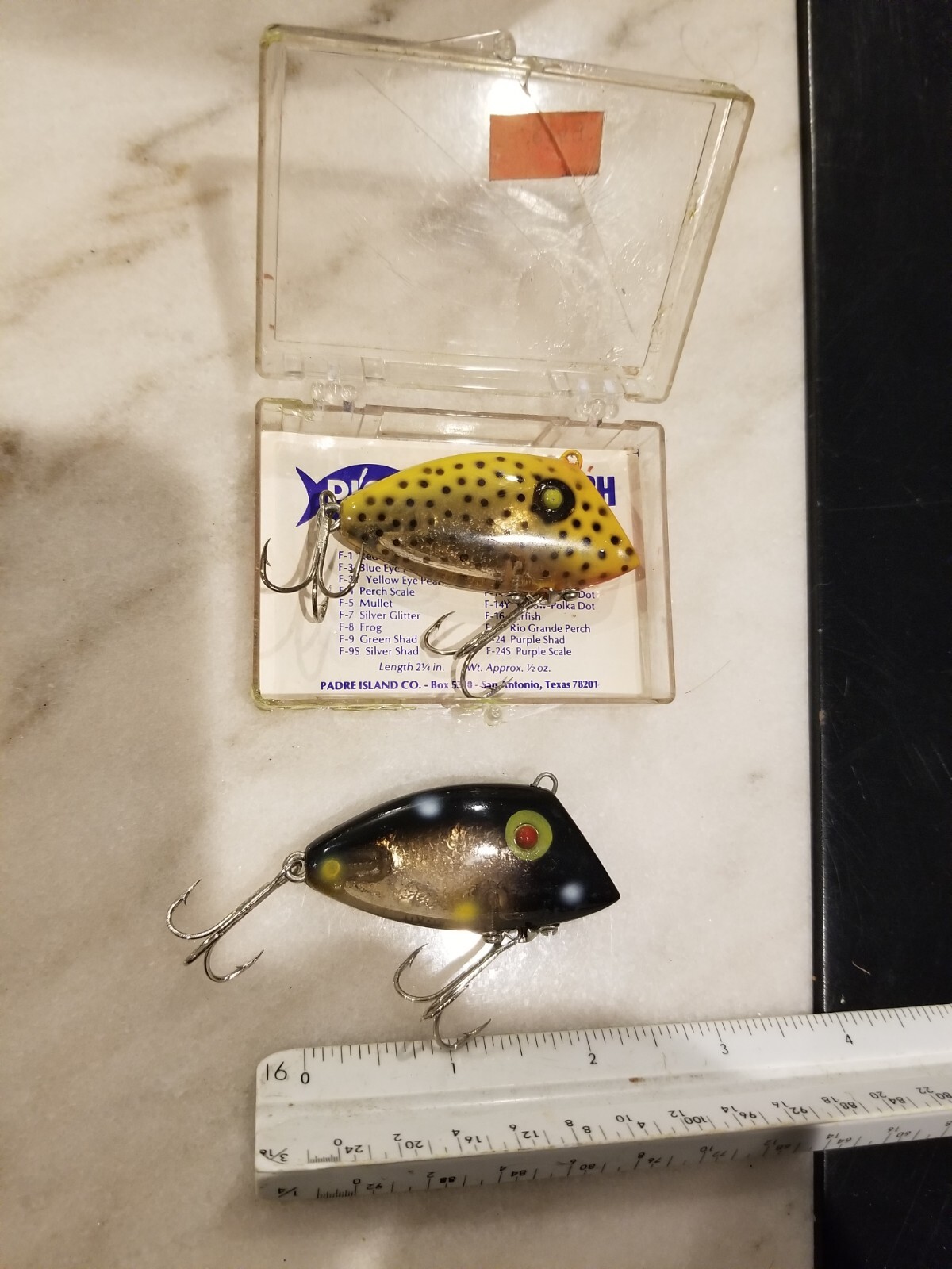 Lot Of 2 Vintage Padre Island Co PICO PERCH-FLASH (1) In Original Box ...