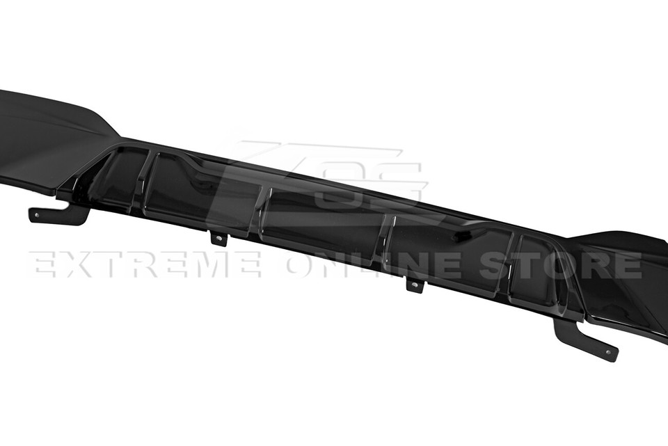 For 19-Up BMW G20 330e 330i | M-Performance GLOSSY BLACK Rear Bumper ...