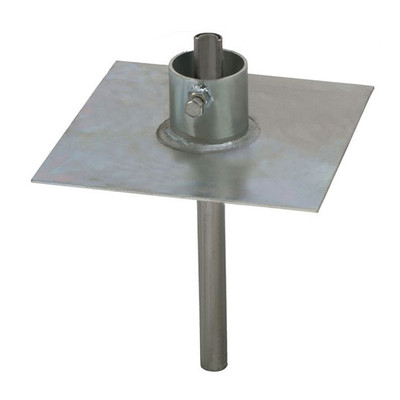 Easy Up EZ32A Telescoping Antenna Mast Ground Base Plate Mount Heavy ...