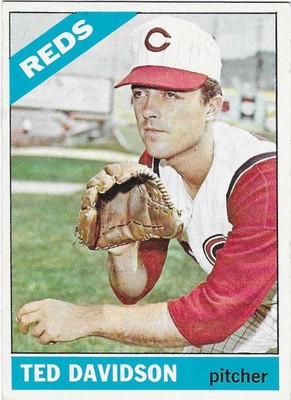 1966 TOPPS - #89 TED DAVIDSON (REDS)!! GREAT CARD!! | eBay