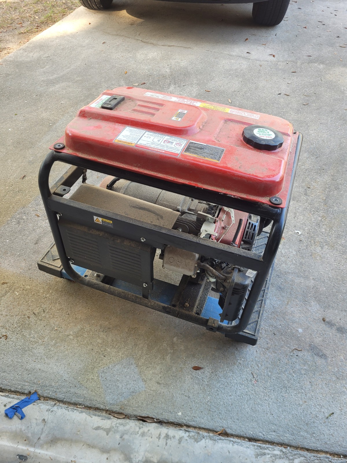 PREDATOR 4375 Watt Gas-Powered Portable Generator (131866-1 KO FRNT) | eBay