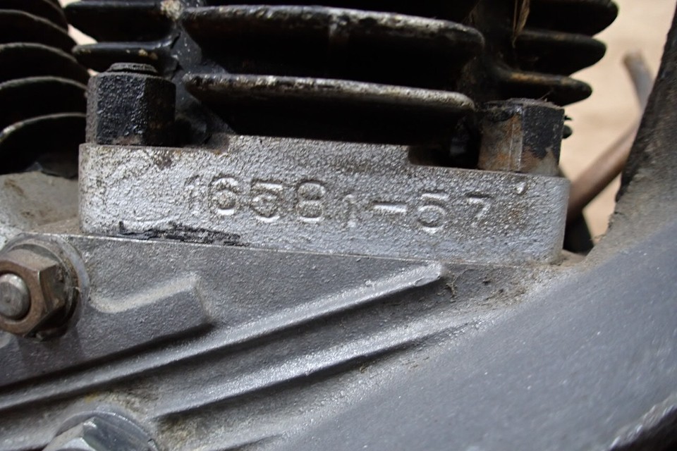 1971 HARLEY DAVIDSON SPORTSTER K MODEL ENGINE MOTOR VINTAGE 16561-57 ...