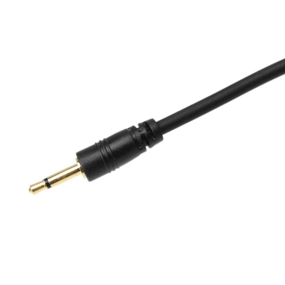 2.5mm to Male FLASH PC Sync Cable Cord with Screw Lock for Canon Nikon ...
