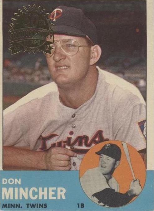 2012 Topps Heritage - 1963 Topps Buybacks Don Mincher #269 for sale ...