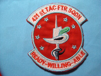 VIETNAM WAR PATCH, USAF 421st TACTICAL SQUADRON JET FIGHTER | eBay