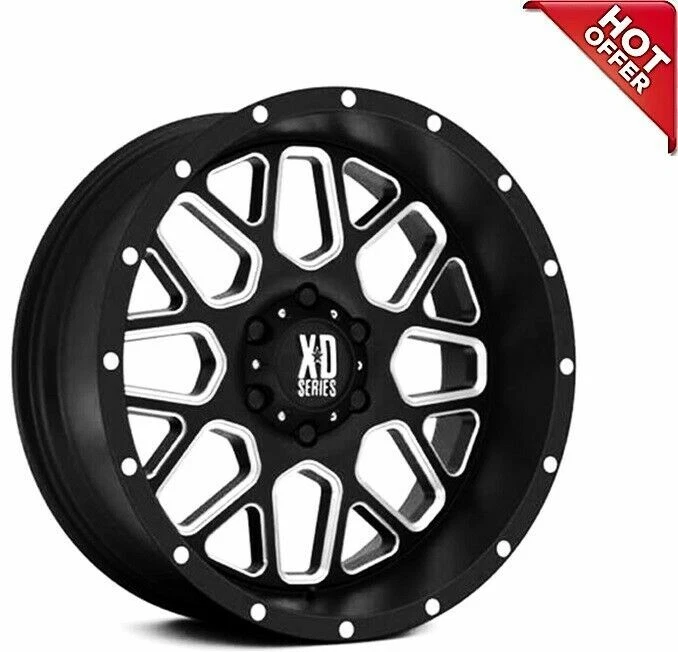 Off Road Truck Black Rims Xd